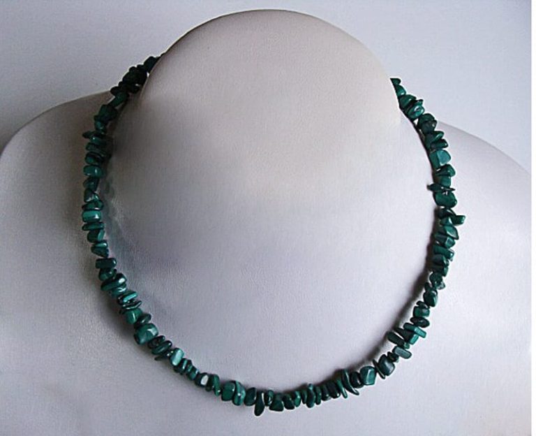 Collier malachite | Les Orgonites