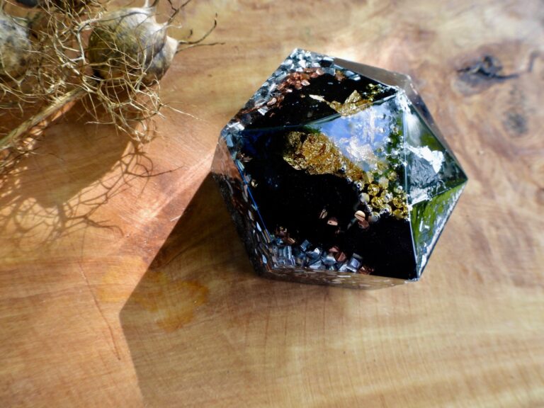 Hexagone orgonite shungite | Les Orgonites
